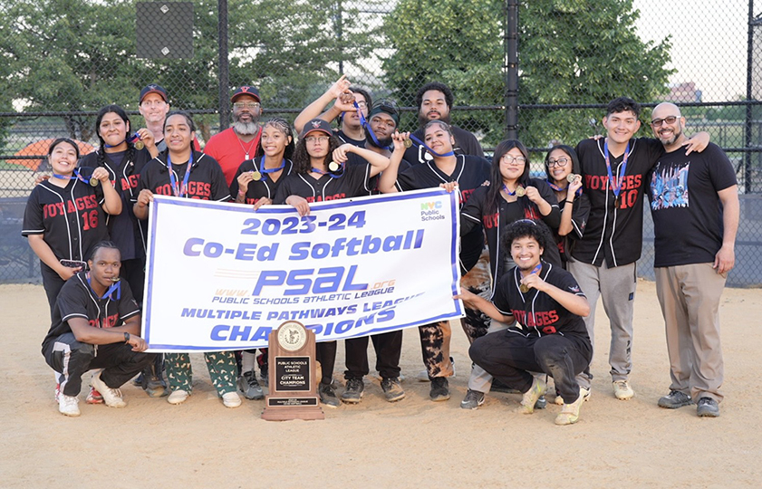 Voyages Defeats Queens Satellite in MPL Co-Ed Softball Championship